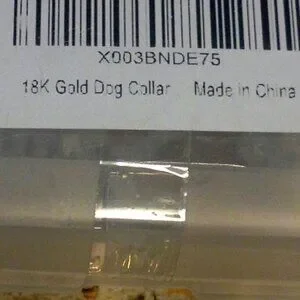 Dog | 18k Gold Dog Collar 12 | Poshmark